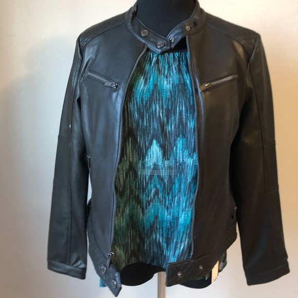RACHEL Rachel Roy | Jackets & Coats | Rachel Rachel Roy Faux Leather ...